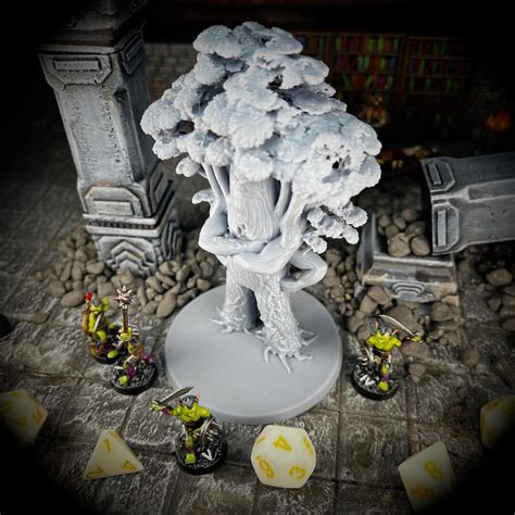 Treant Dandd Miniatures Dnd Minis Dungeons And Dragons Pathfinder And Role Playing Games Etsy