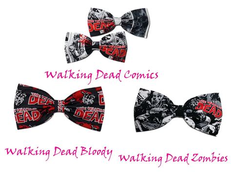 The Walking Dead Hair Bow Walking Dead Fan T Ideas The Walking