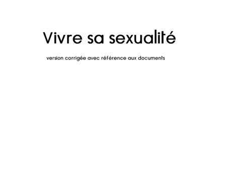 Travail Sur Documents Et Correction