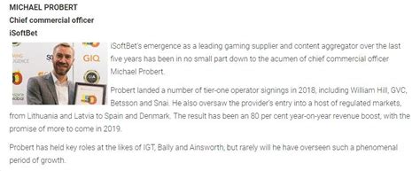 Michael Probert On Linkedin This Is Just My Name On Top Of What Has Been A Huge Team Effort In