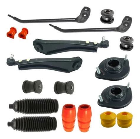Kit Horquillas Bases Barras Goma Rebot Chevy Monza 1 6 98 12 Meses
