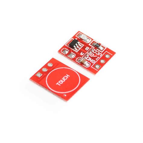 10 개 몫 ttp233 터치 버튼 모듈 커패시터 유형 단일 채널 자동 잠금 터치 스위치 센서 AliExpress