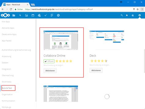 Nextcloud Online Office Mit Collabora Decatec
