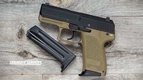 Hk Usp 9 Compact Lem Le 9mm Taupe Cerakote Services