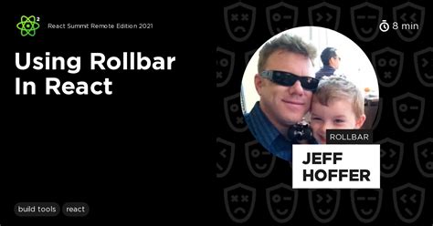 Using Rollbar In React By Jeff Hoffer