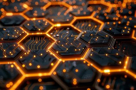 Isometric Pattern Of Interconnected Hexagons With Embedded Minimalist