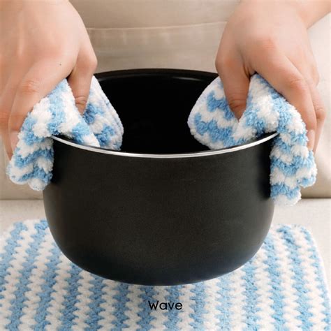 Realeos Kitchen Towel Microfiber Kain Lap Super Absorbent Kitchen Rag Cleaning Rag Kain Dapur