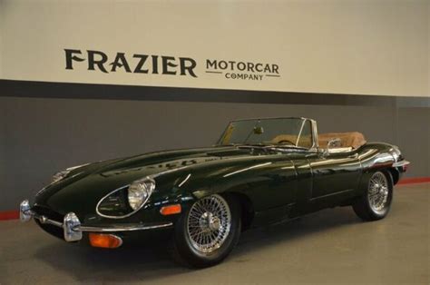 British Racing Green 1971 Jaguar Xke Ots 5 Speed For Sale