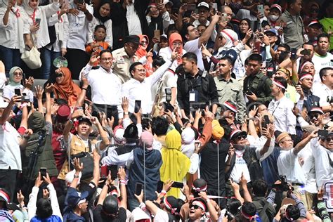 Kampanye Akbar Anies Muhaimin Di JIS ANTARA Foto
