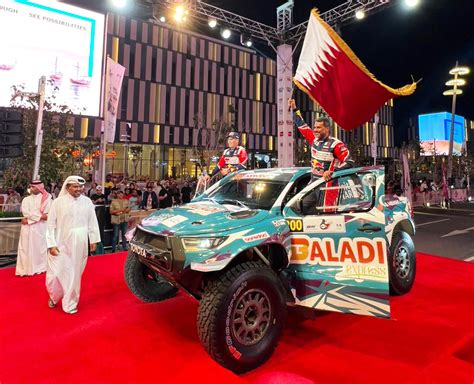 Al Attiyah Dabrowski Fastest In Prologue Stage The Peninsula Qatar