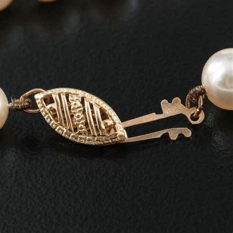 Pearl Necklace With 14k Clasp Ebth