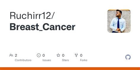 GitHub Ruchirr Breast Cancer
