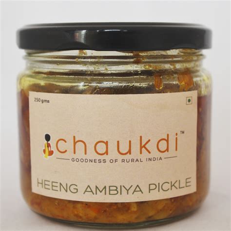 Heeng Ambiya Pickle 250 Gm Chaukdi