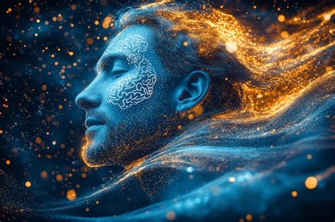 Cognitive Decline Neuroethics Abstract Depiction Of Mans Face