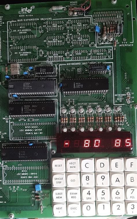 Added An Intel Sdk 85 Mcs 85 System Design Kit To My Collection R