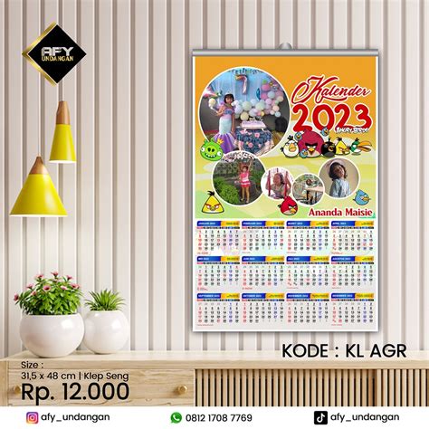 Jual KALENDER FOTO SENDIRI CUSTOM FOTO KALENDER FOTO SENDIRI KALENDER