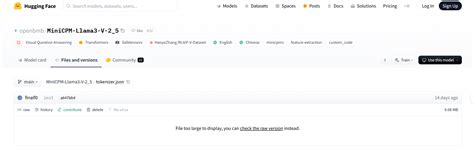 Openbmb MiniCPM Llama3 V 2 5 Llama3 V Project Is Stealing A Lot Of Academic Work From MiniCPM