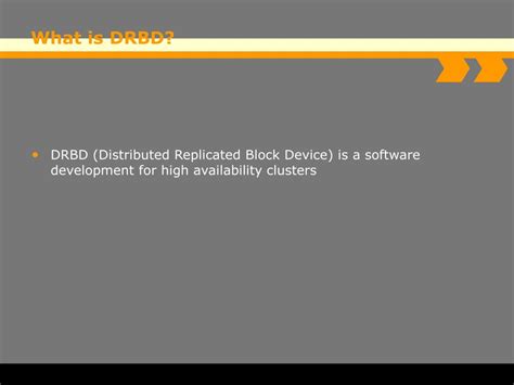 ppt the application of drbd in linux ha powerpoint presentation free download id 4044828