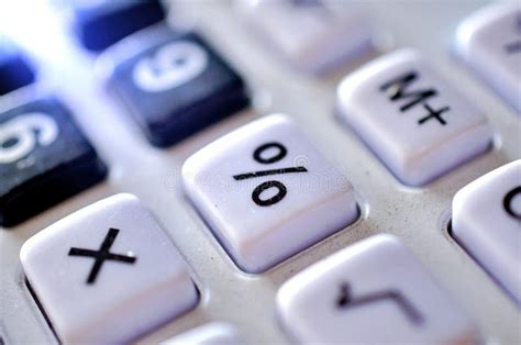 Simple Calculator Buttons Numbers Stock Photo Image Of Count Business