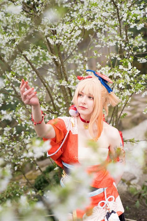 Self Shared A Yoimiya Video A Few Weeks Ago With Fireworks So Here Are Some Photos From The