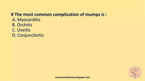MCQs On Diseases Of Salivary Glands Oral Pathology PPTX