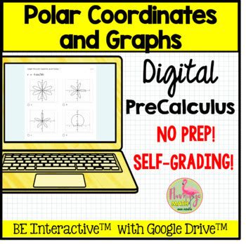 Polar Coordinates And Graphs For Google Forms Distance Learning