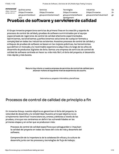 Pruebas De Software Y Servicios De Qa Pruebas De Software Y Servicios