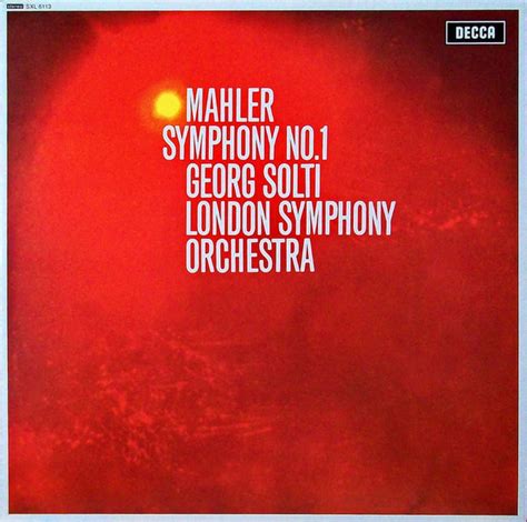 Виниловая пластинка Georg Solti London Symphony Orchestra Gustav Mahler Symphony No 1 LP