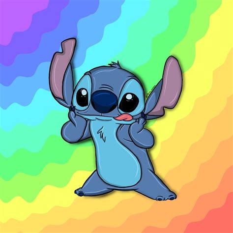 Stitch Drawing Cute
