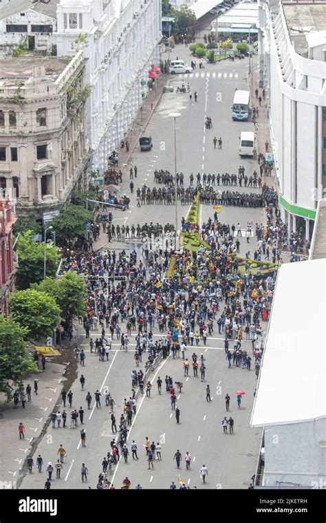 On July 9 2022 A Massive Number Of People Joined The Protest Demanding