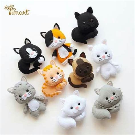 Cute Felt Patterns From Gingermelon Artofit