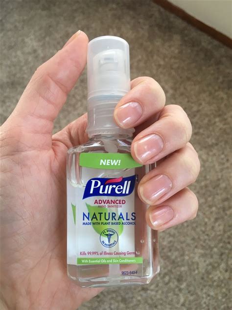 Purell Naturals Hand Sanitizer With Plant Based Alcohol