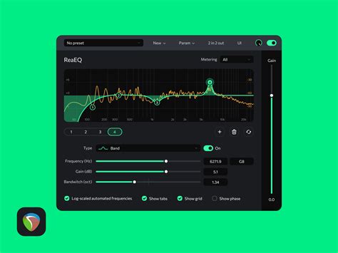 Reaeq Reaper Plugin Redesign By Bianca De Melo On Dribbble