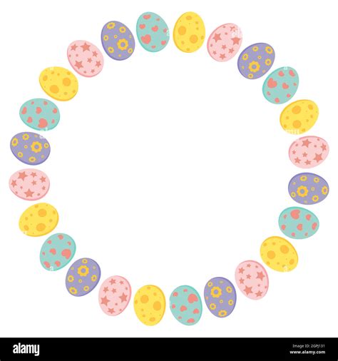Easter Egg Border Clipart