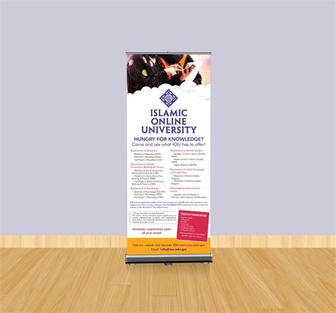 Roll Up Banner For Iou
