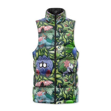 Grass Type Pokemon Character Anime Clothing And Apparel Collection