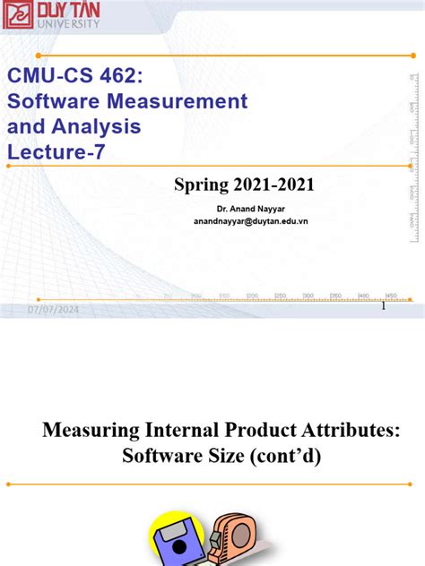 Cmu Cs 462 Software Meassurement And Analysis 2020s Lecture