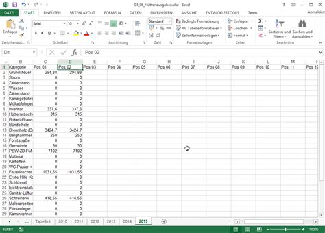 Anzahl Excel Nervt