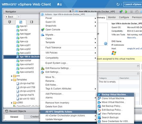 Hpe Simplivity Backups Hpe Express Containers