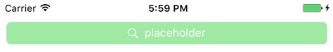 Ios How To Change Uisearchbar Placeholder And Image Tint Color