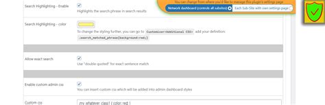 Plugin Additional Options And Tweaks —