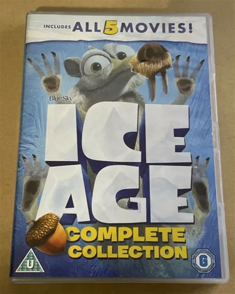 Ice Age Complete Collection Dvd 2016 Chris Wedge Cert U 6 Disc Set