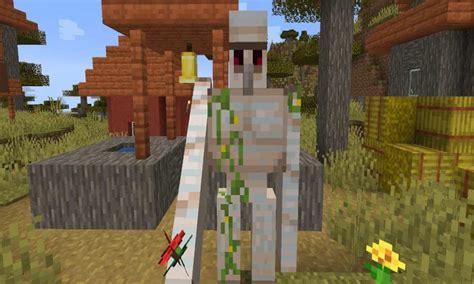 Minecraft How To Heal Iron Golems Health