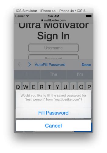 How To Secure Your Apps Passwords With Safari Autofill In Ios Kodeco