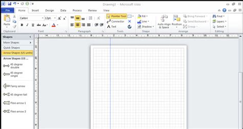 Your First Visio Drawing Training Connection