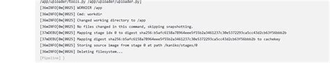 Multi Stage Image Builds Are Failing At Stage As The Filesystem Is