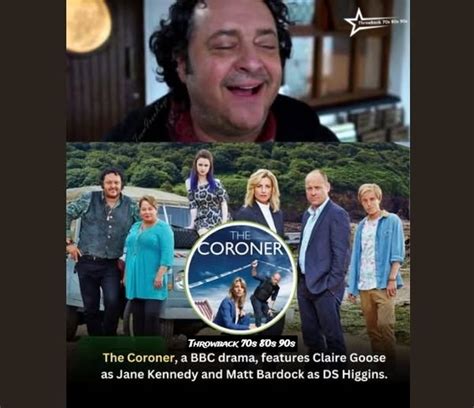 Throwback The Coroner Is A British Daytime Drama Series That Aired
