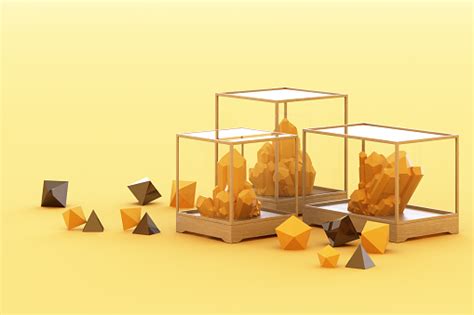 노란색 광물 형성 미네랄 석영 보석 다이아몬드의 제품 3d 렌더링 0명에 대한 스톡 사진 및 기타 이미지 0명 3차원 형태 거친 Istock