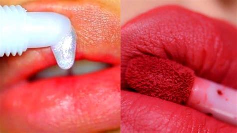 【メイク】話題の落ちないリップとは！気持ちいい ！海外のリップアートまとめ67 💄 2021 Youtube