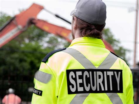 Construction Site Security Security Of America